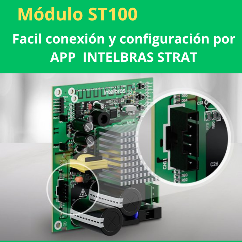 MÓDULO APP STRAT ST100 INTELBRAS - Portteck